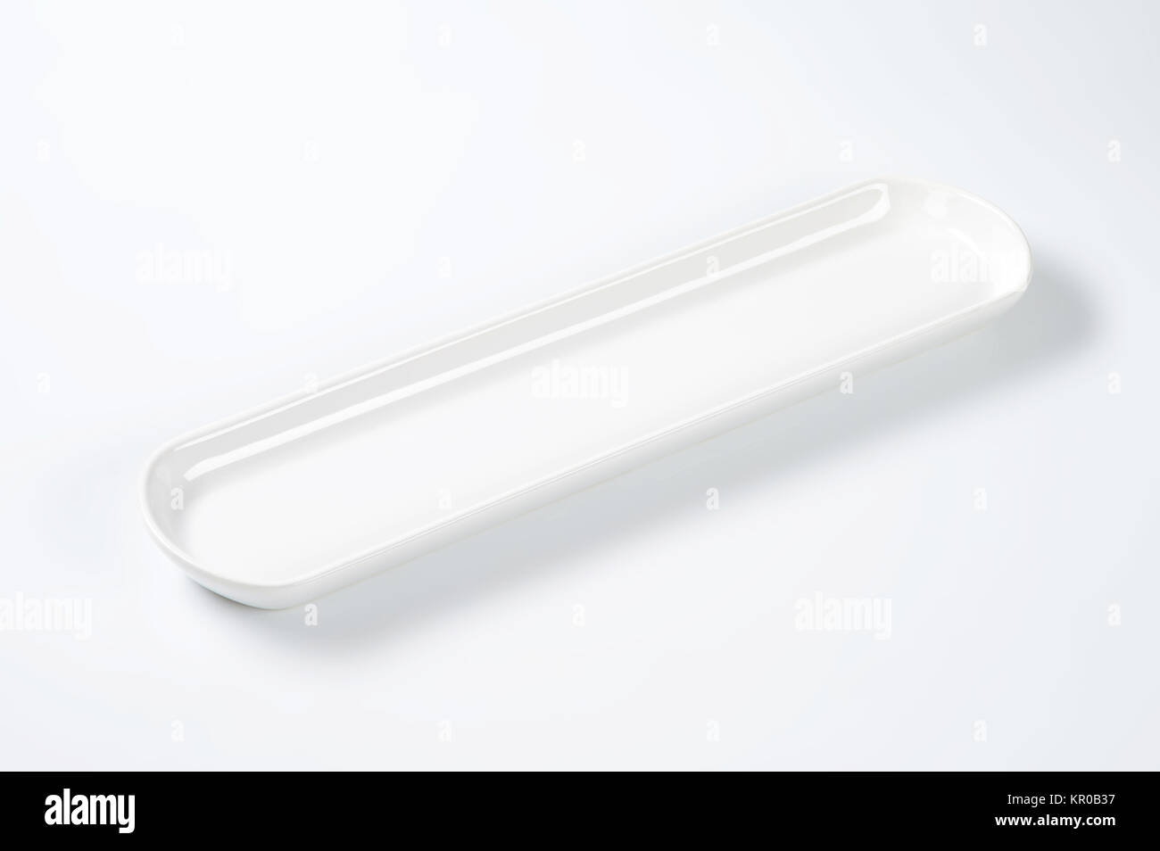 long white platter Stock Photo - Alamy
