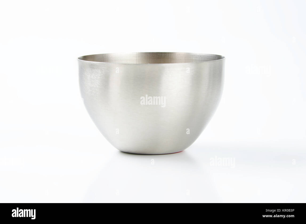 deep metal bowl Stock Photo - Alamy