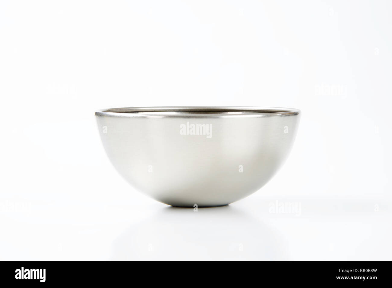 deep metal bowl Stock Photo - Alamy