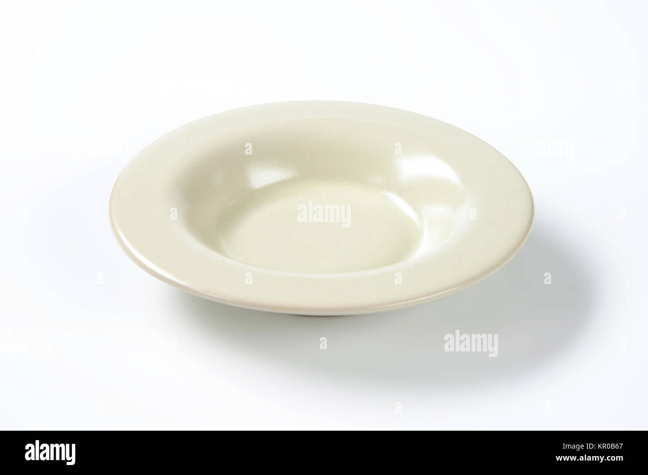deep plate with wide rim Stock Photo - Alamy