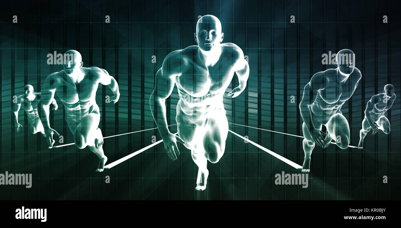 Preparing to Race Stock Photo - Alamy