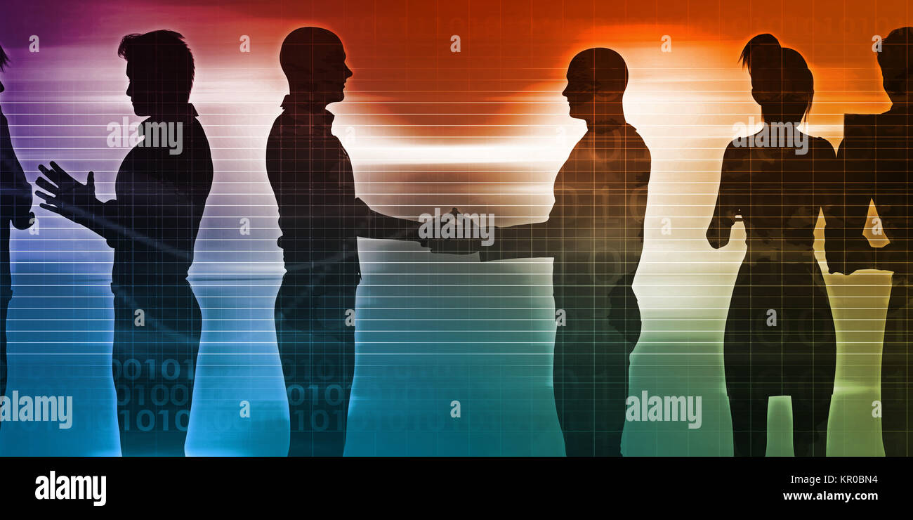 Business Networking Session Stock Photo - Alamy