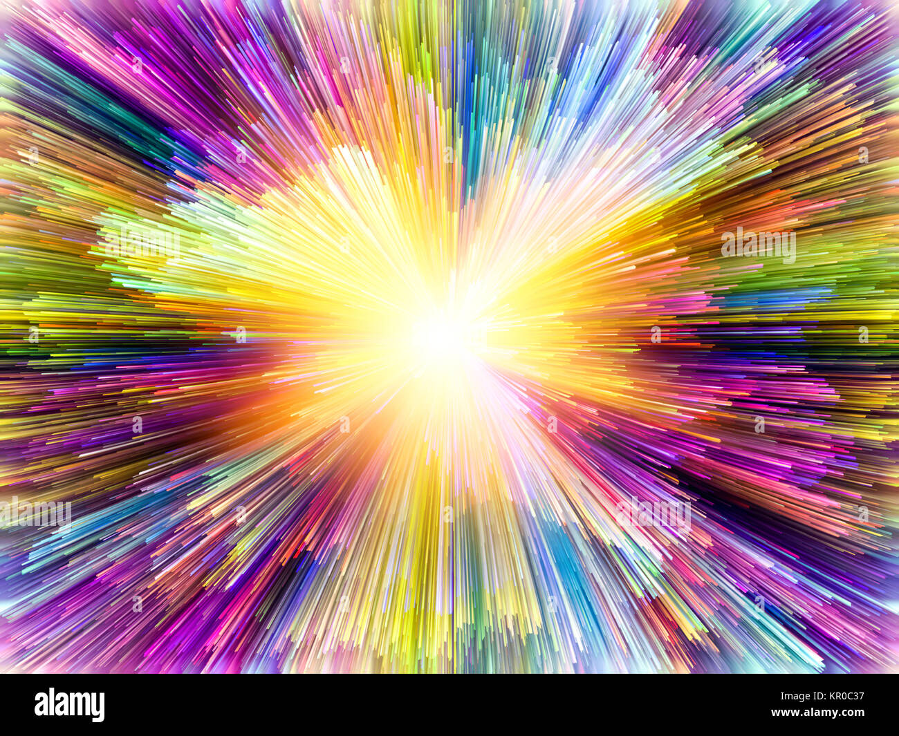 Energy of Colors Stock Photo - Alamy