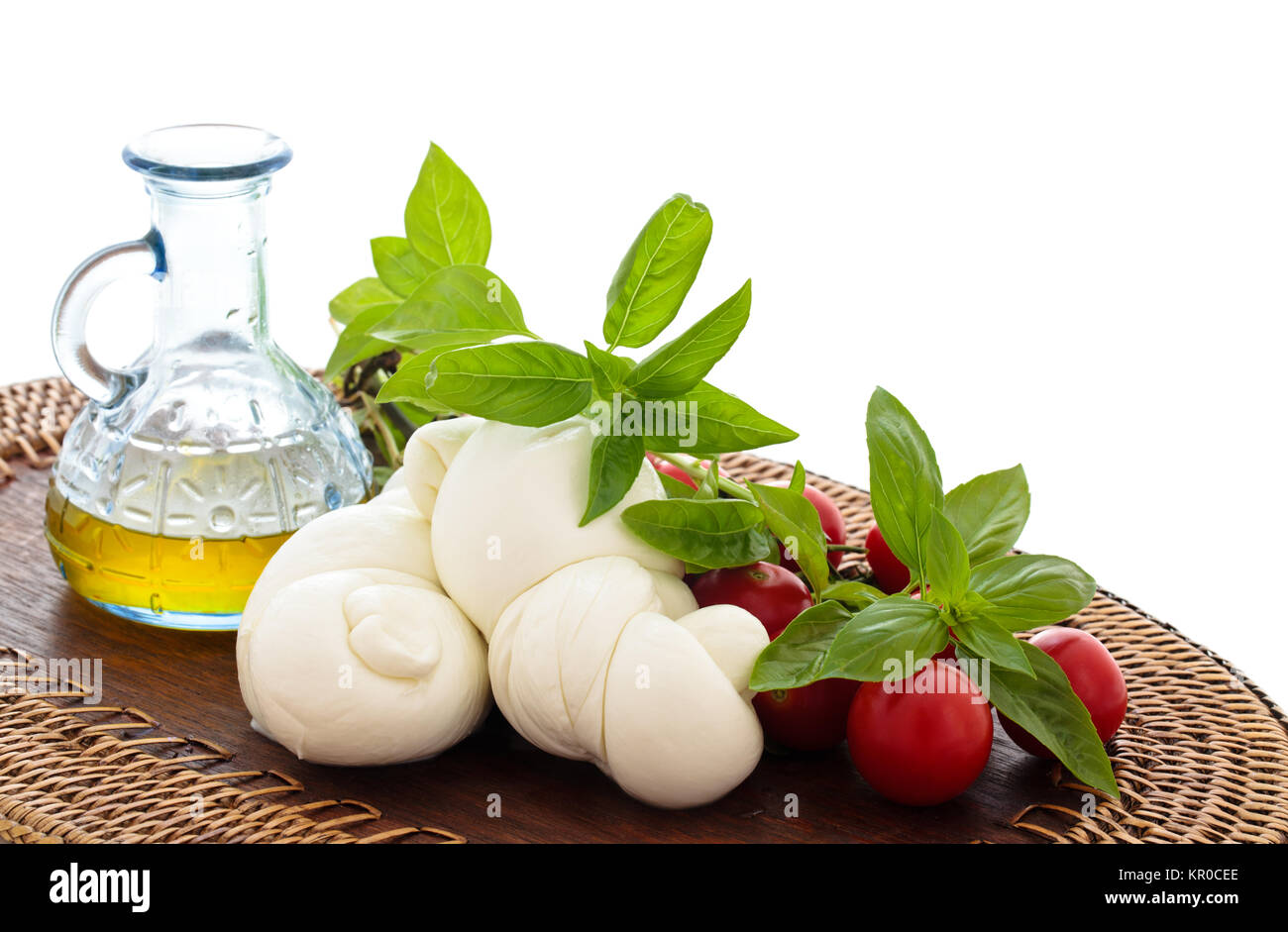 Fresh Italian mozzarella Stock Photo - Alamy