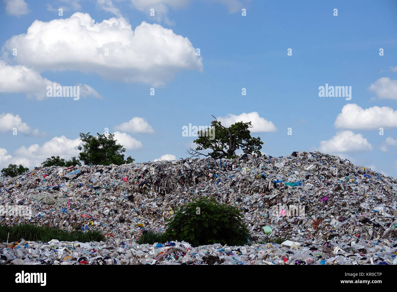 landfill in nature Stock Photo - Alamy