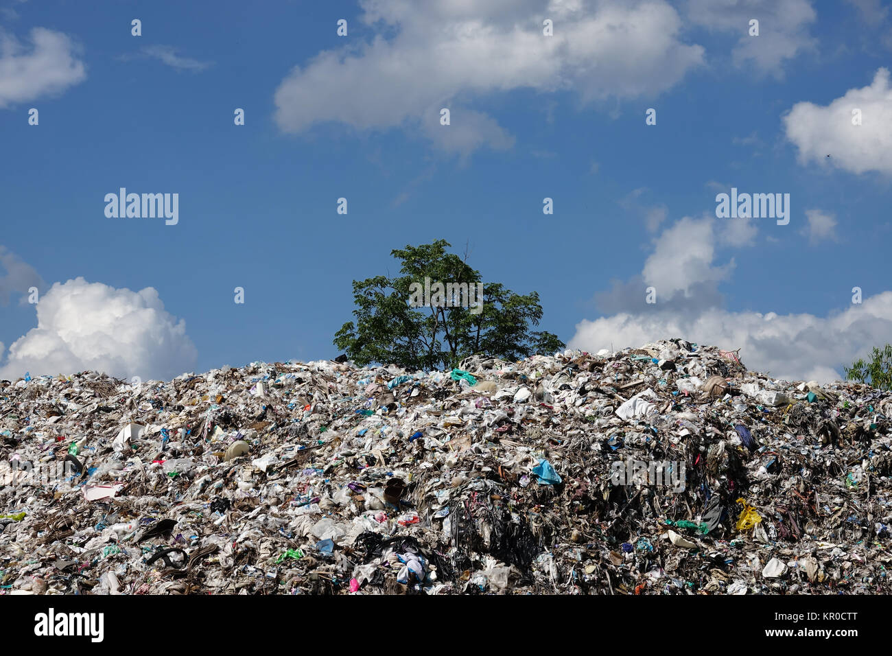 landfill in nature Stock Photo - Alamy