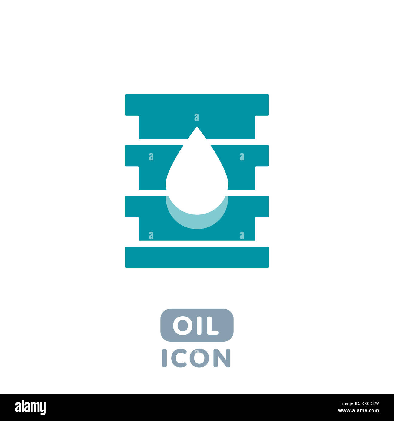 Barrel oil icon vector Stock Photo - Alamy