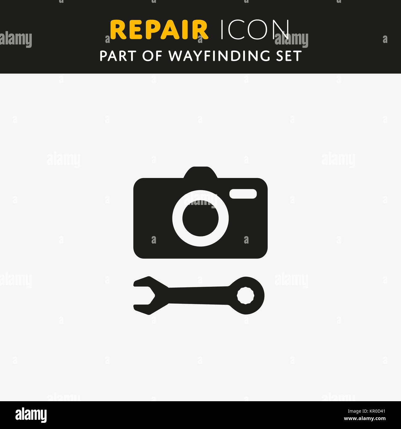 Vector Repair icon Stock Photo - Alamy
