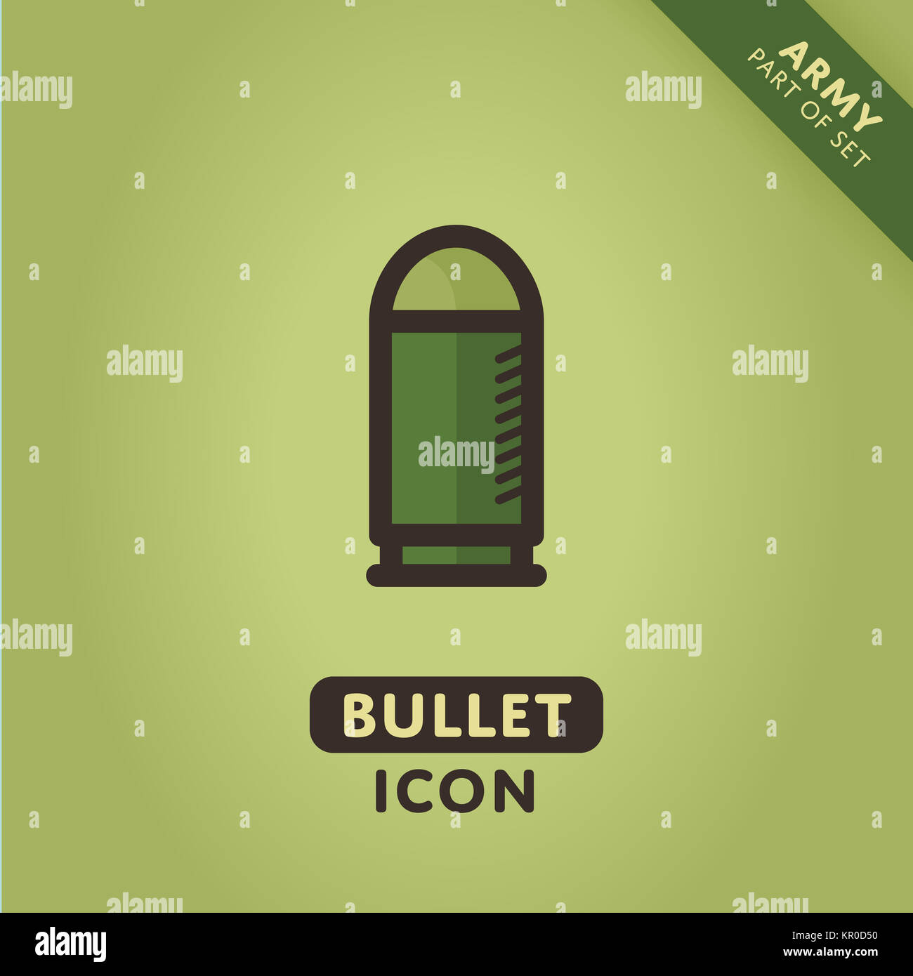 Vector bullet icon Stock Photo - Alamy