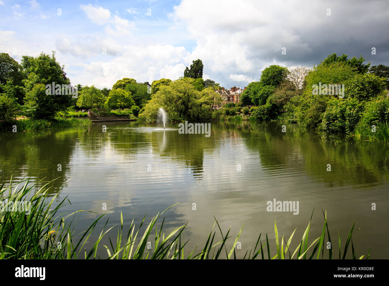 The Lake at Bletchley Park, England Stock Photo - Alamy