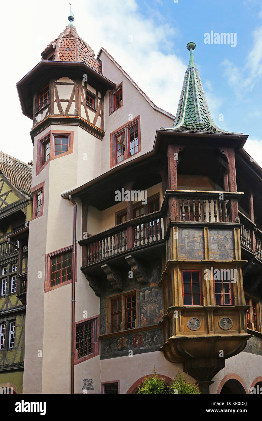 maison pfister in colmar Stock Photo - Alamy
