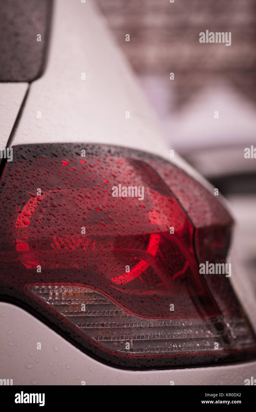 Car rear light Stock Photo - Alamy