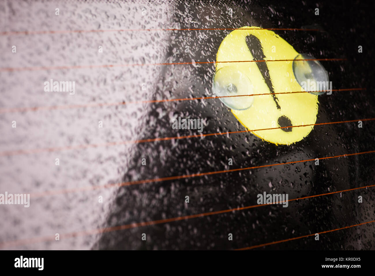 Beginner driving mark hi-res stock photography and images - Alamy