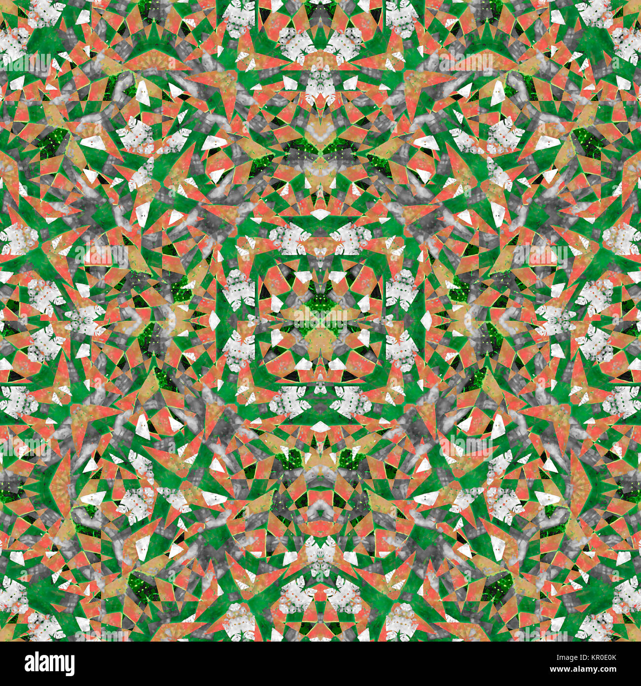 Geometric Intricate Collage Pattern Stock Photo - Alamy