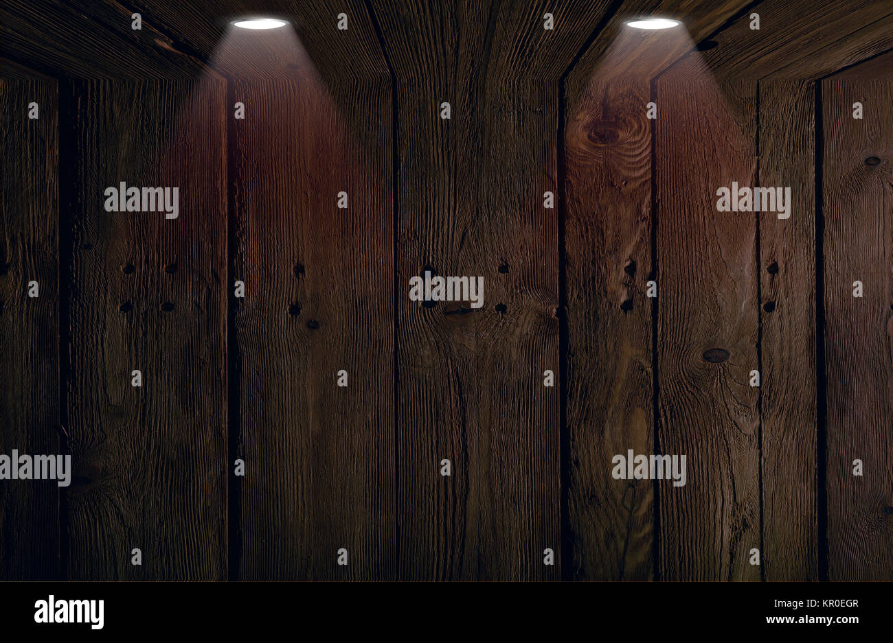 Wood texture & downlight Stock Photo - Alamy