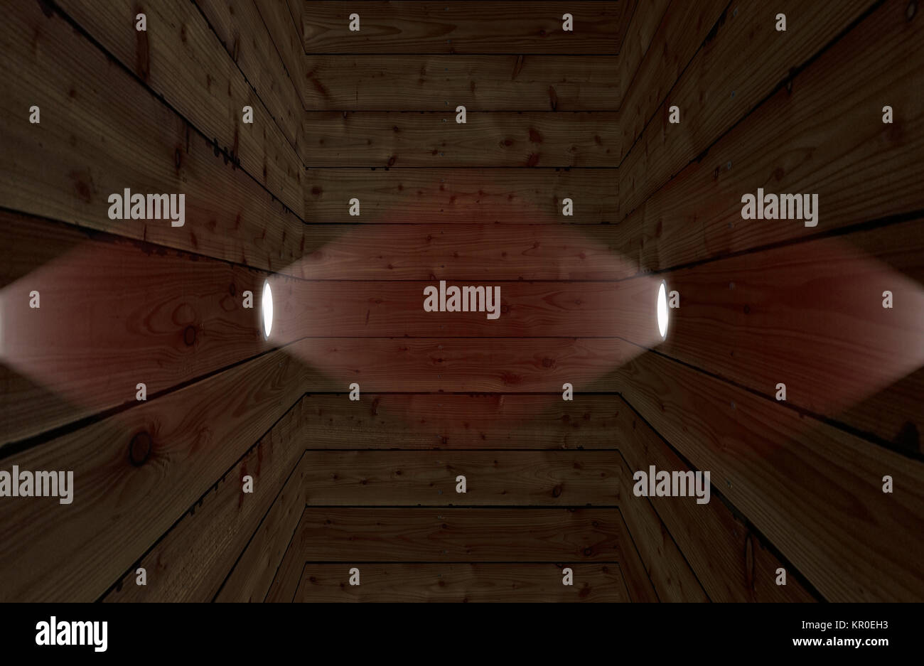 Wood texture & downlight Stock Photo - Alamy