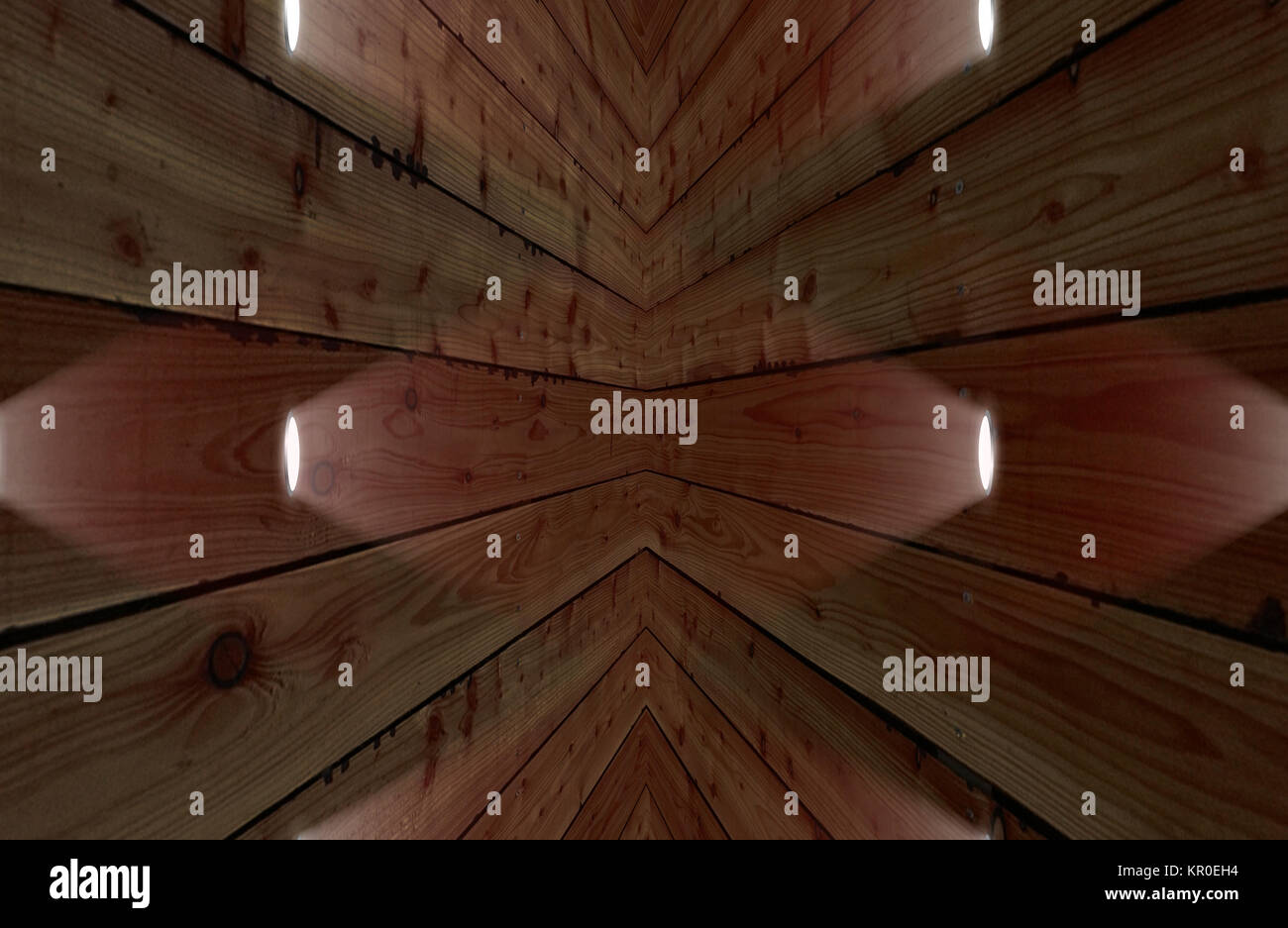 Wood texture & downlight Stock Photo - Alamy