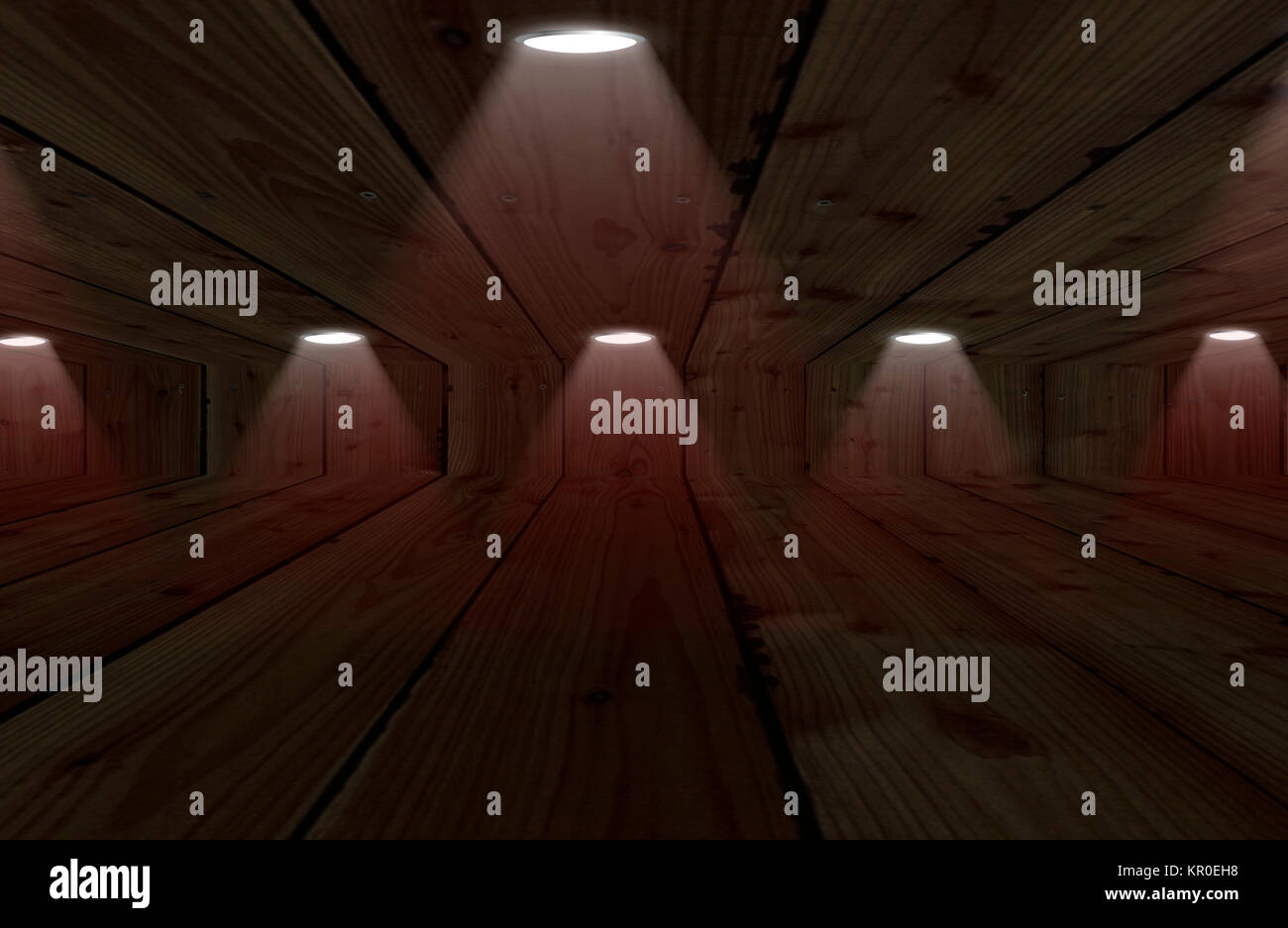 Wood texture & downlight Stock Photo - Alamy