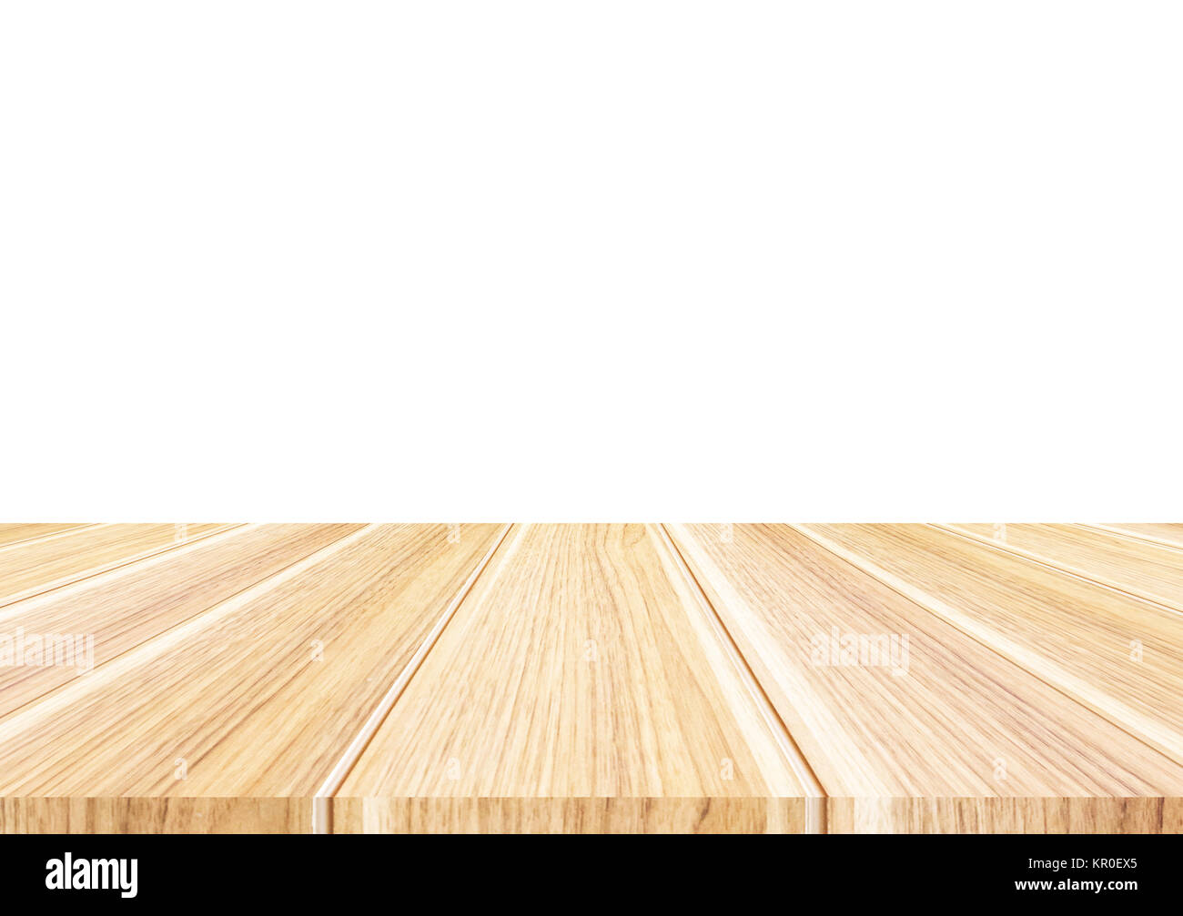 Perspective lines of light brown wooden table Stock Photo - Alamy