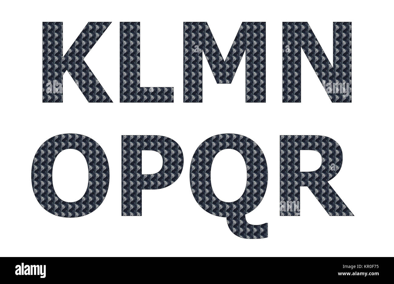 Snake Texture pattern on english character Stock Photo - Alamy