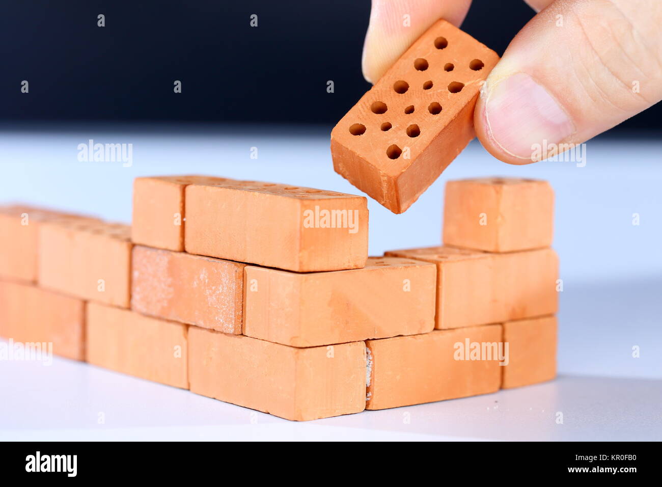 building a wall Stock Photo - Alamy