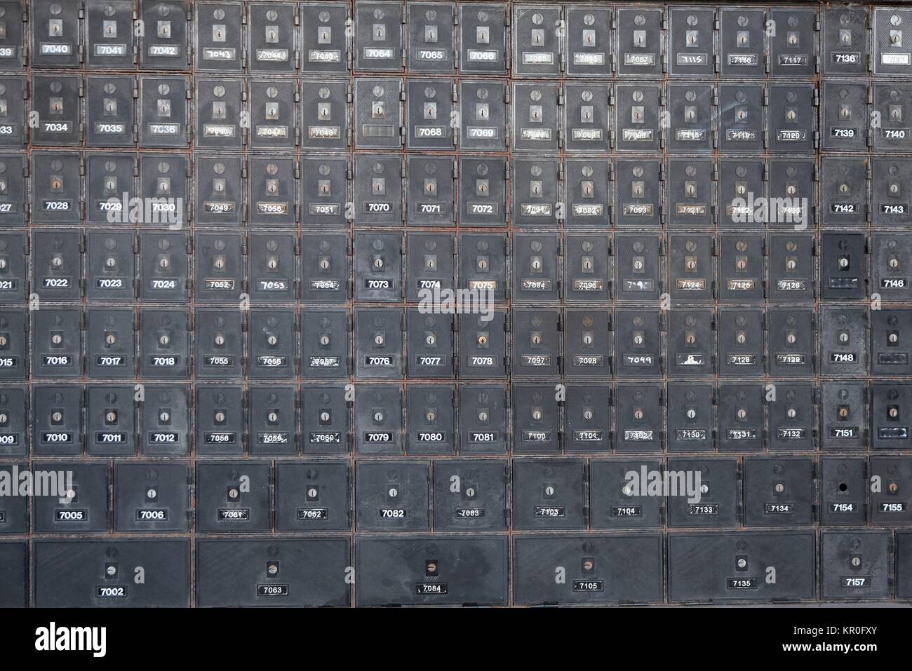Mailboxes and postal delivery hi-res stock photography and images - Alamy