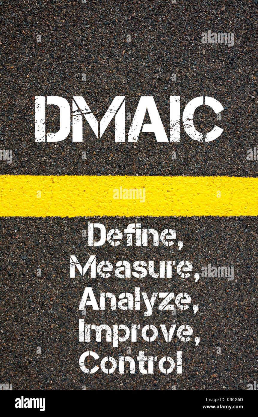 Business Acronym DMAIC Define, Measure, Analyze, Improve, and Control ... Business Acronym DMAIC Define, Measure, Analyze, Improve, and Control ...