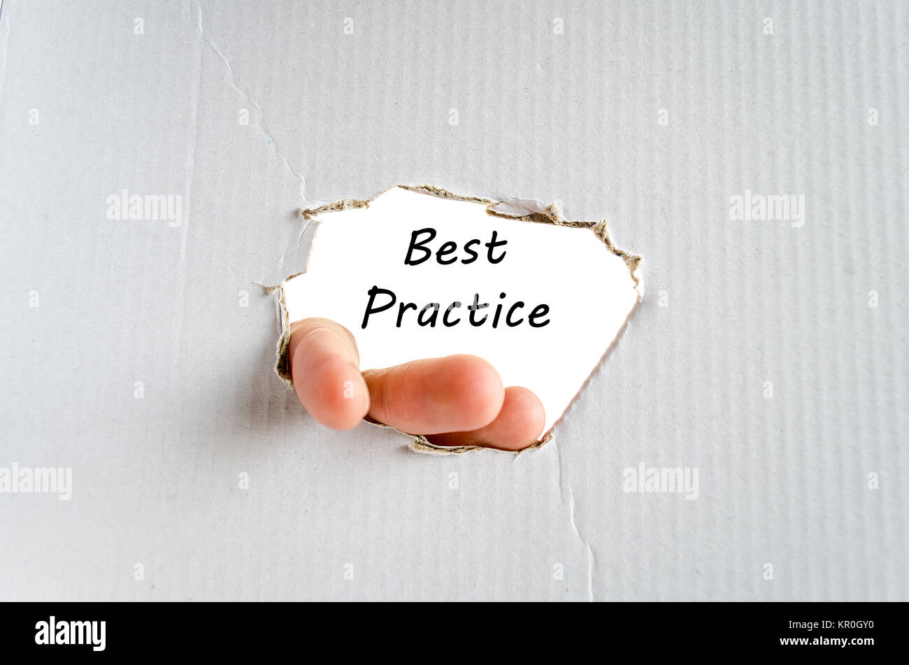 Best practice text concept Stock Photo - Alamy