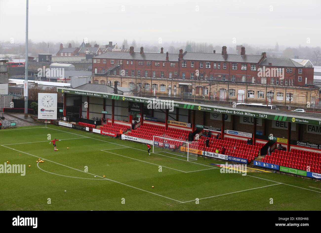 Crewe alexandra football ground hi-res stock photography and images - Alamy