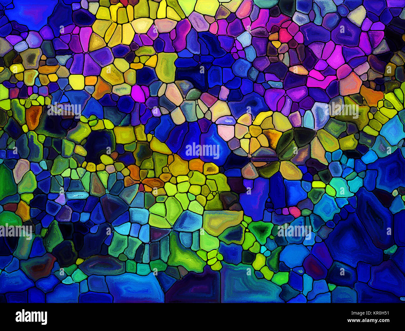 Stained Glass Pattern Stock Photo - Alamy