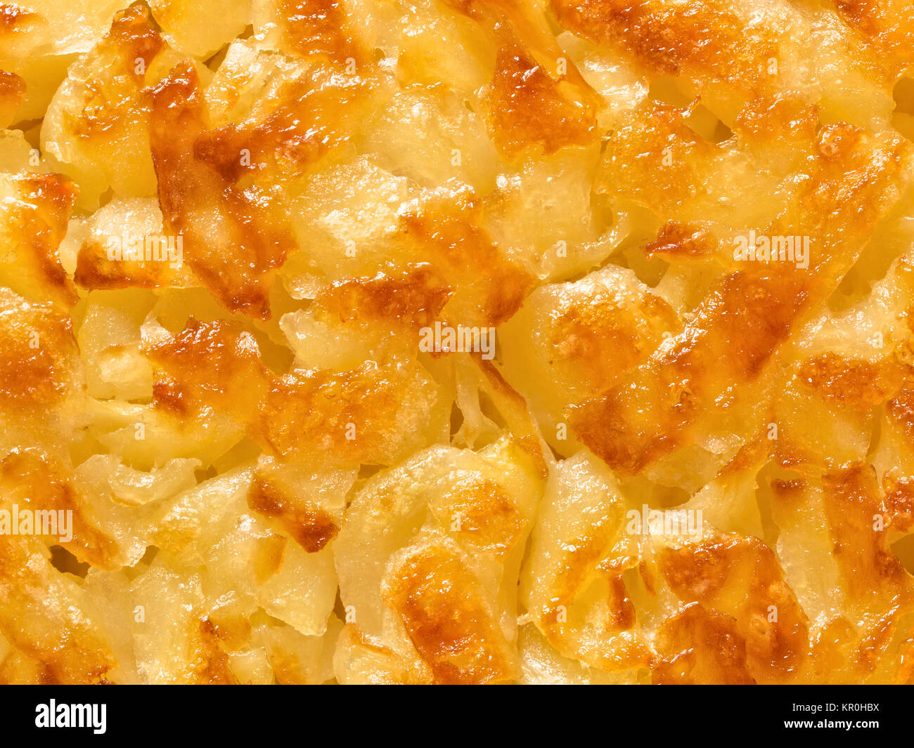 rustic golden crispy swiss rosti Stock Photo - Alamy