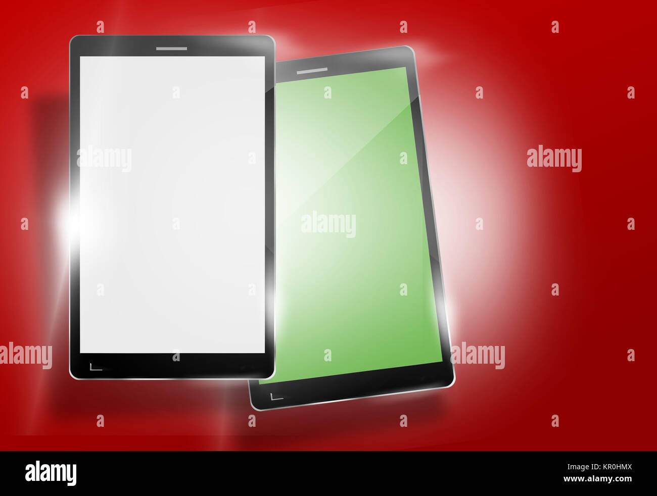 New Mobile Phones Stock Photo - Alamy