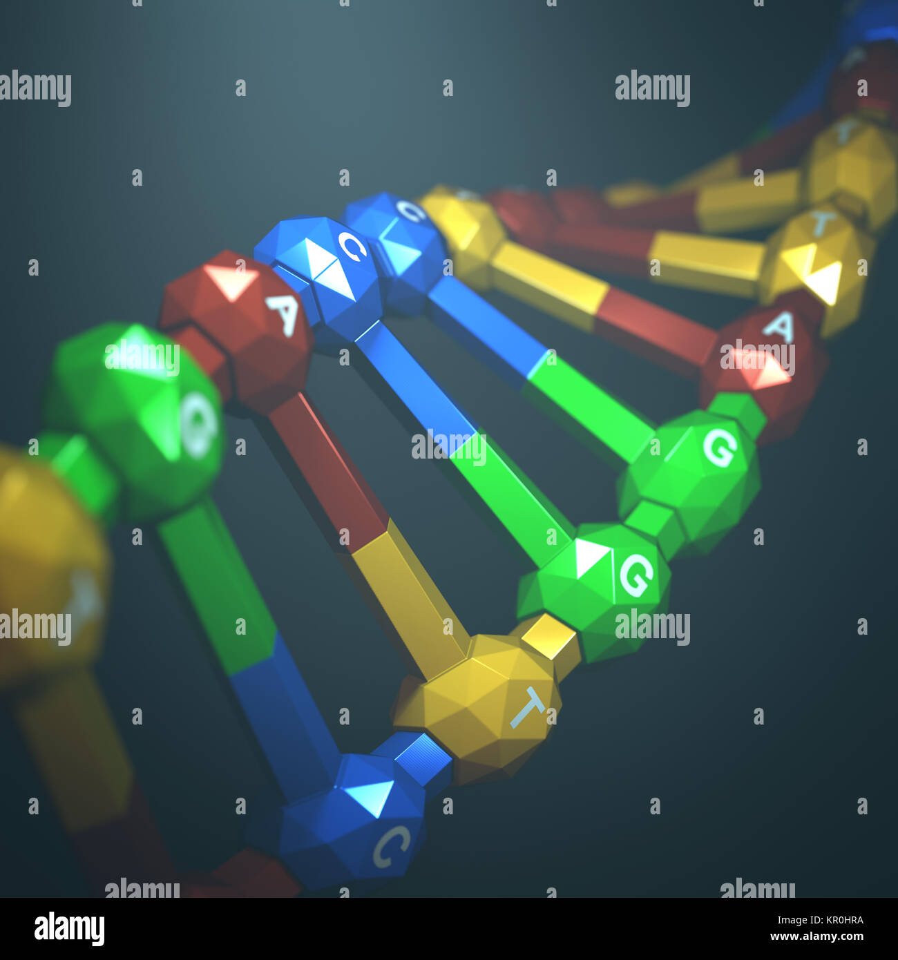 DNA Genetic Engineering Stock Photo - Alamy