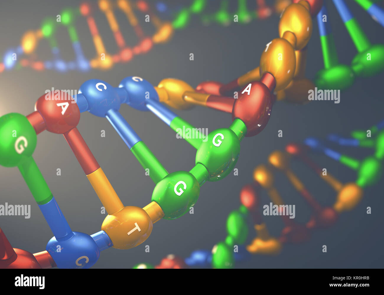 DNA Genetic Engineering Stock Photo - Alamy