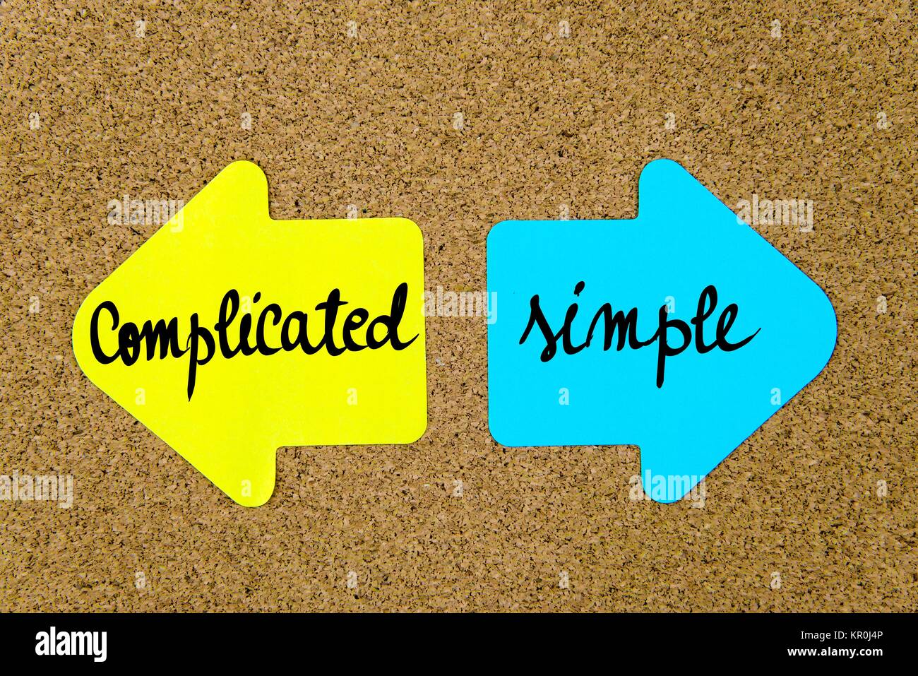 Simple direction indication hi-res stock photography and images - Alamy