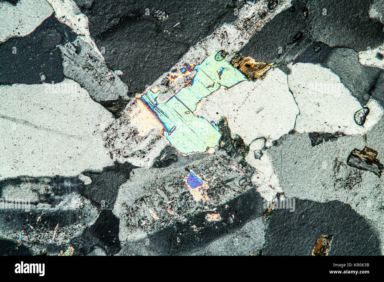 chlorite thin section Stock Photo - Alamy