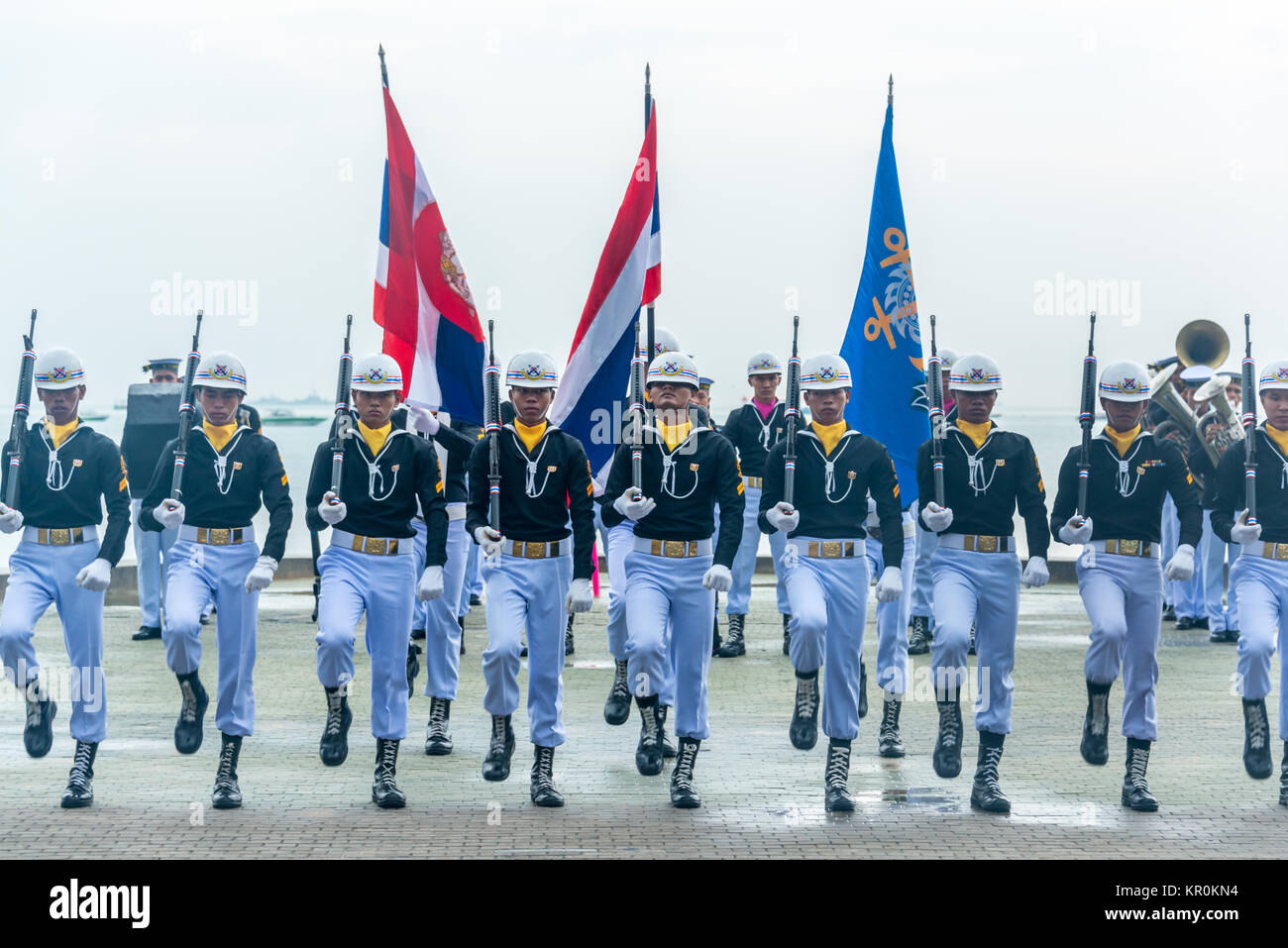 Navy drill team hi-res stock photography and images - Alamy