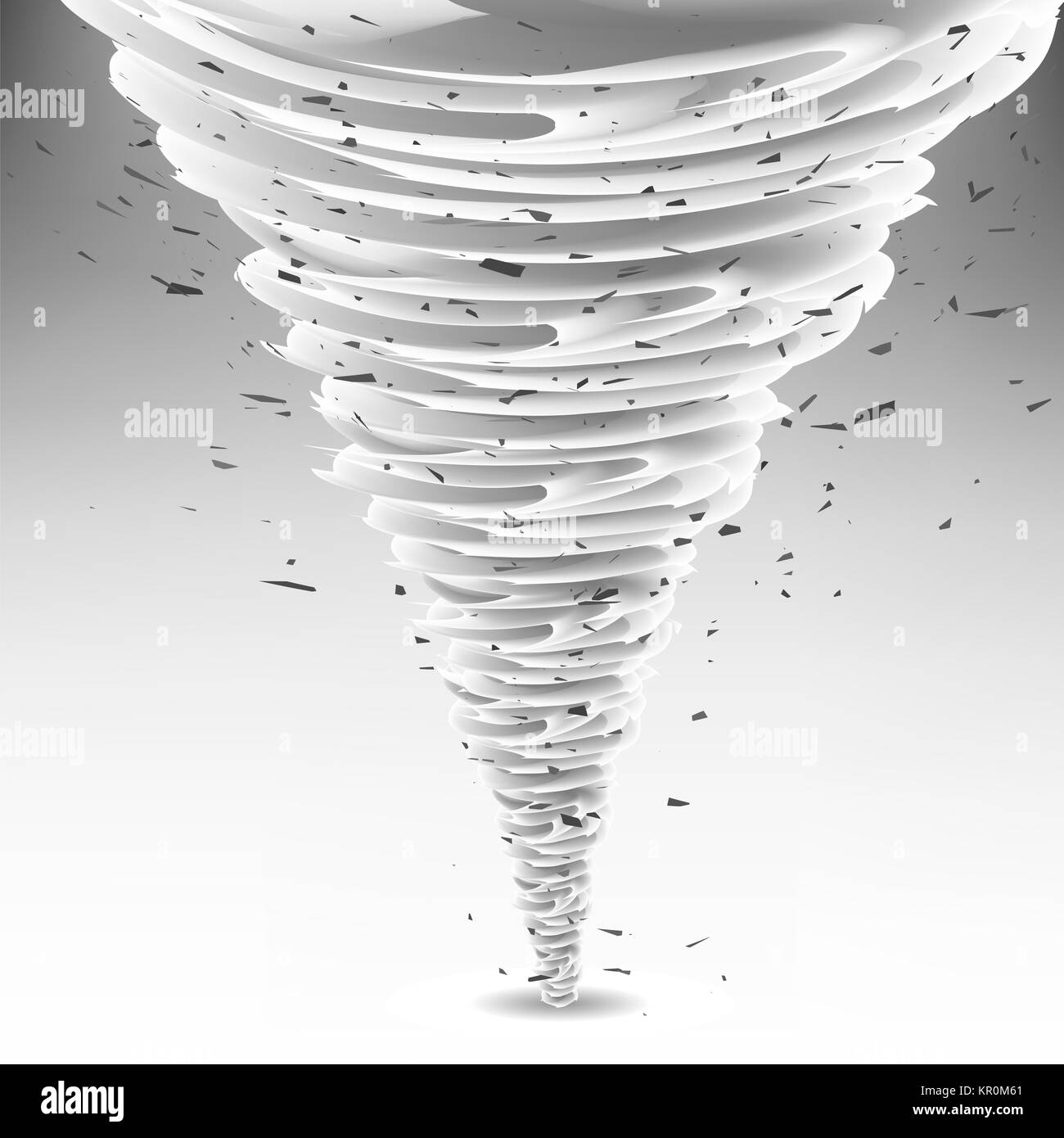 Cyclone Black And White