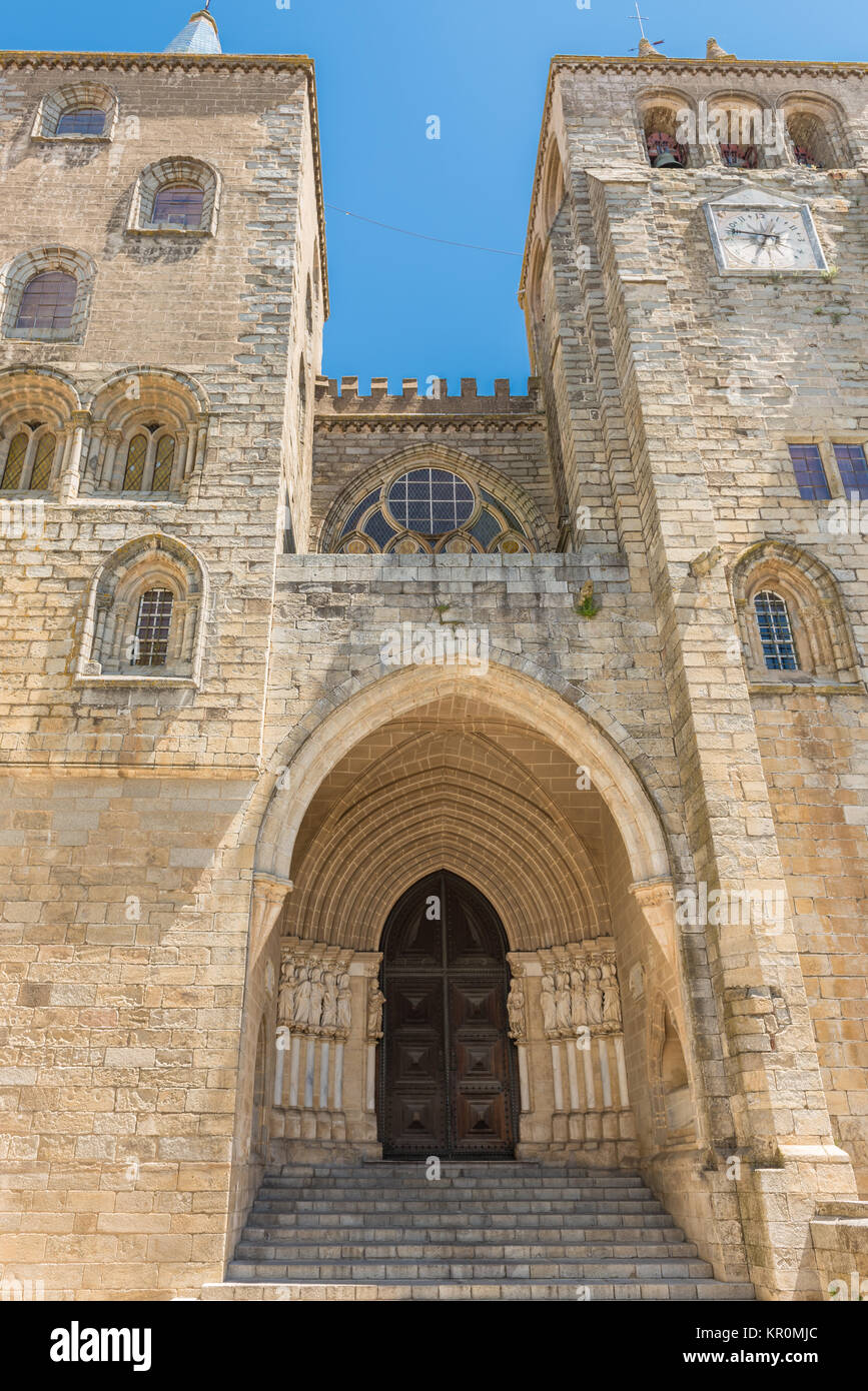 cathedral of Evora in Portugal Stock Photo - Alamy