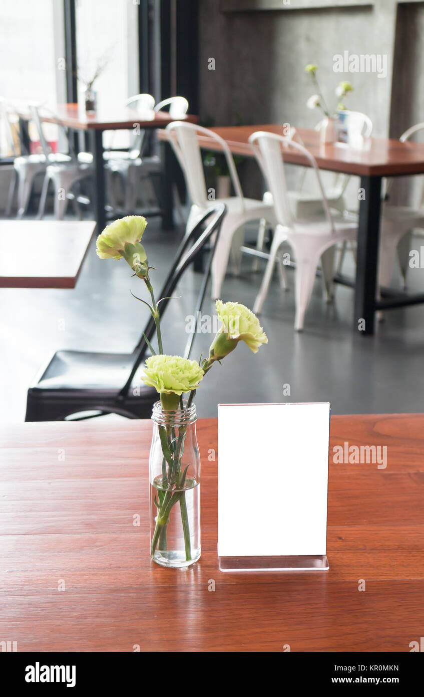 Restaurant reservation stand hi-res stock photography and images - Alamy