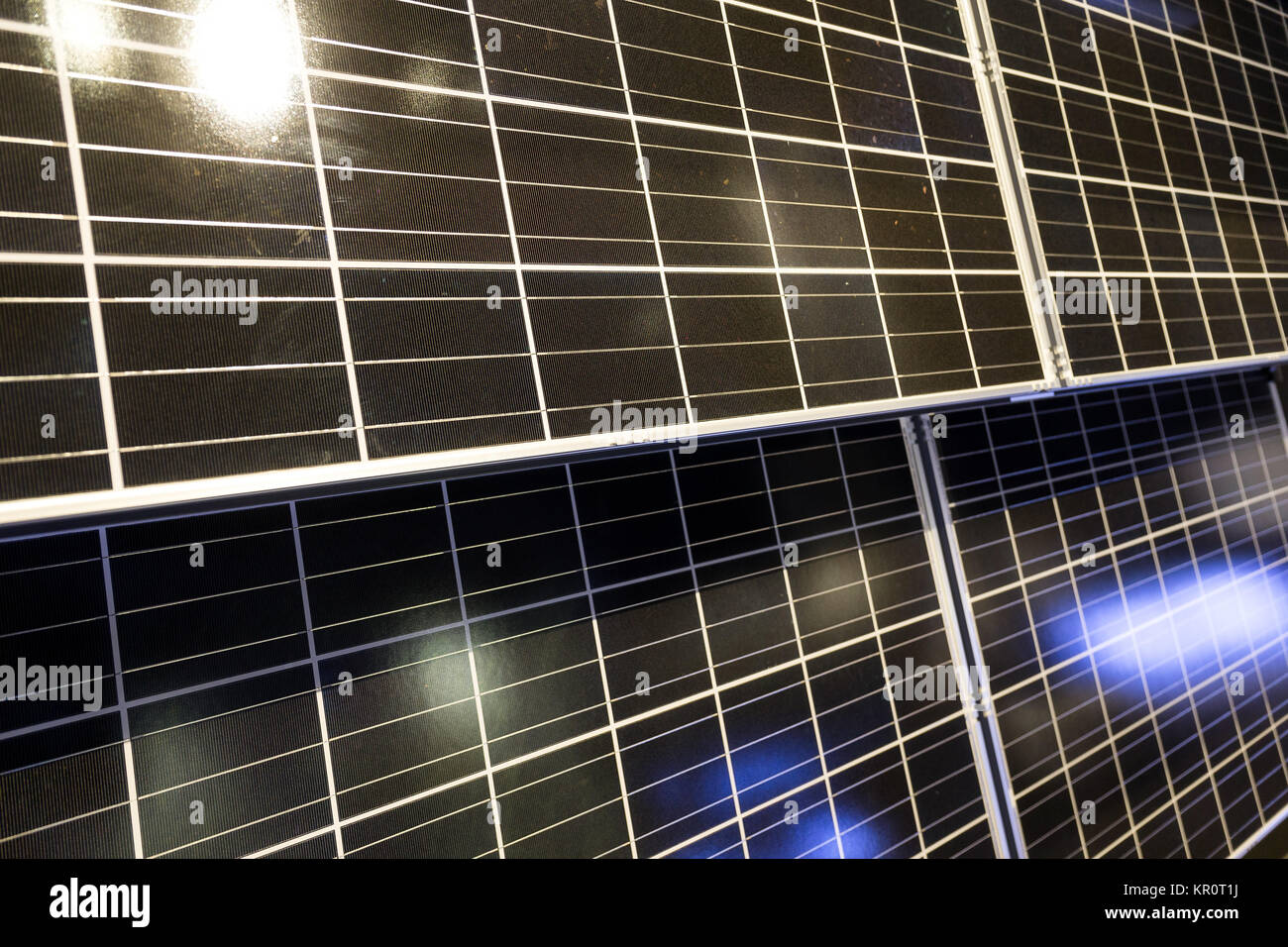 Solar panel texture Stock Photo - Alamy