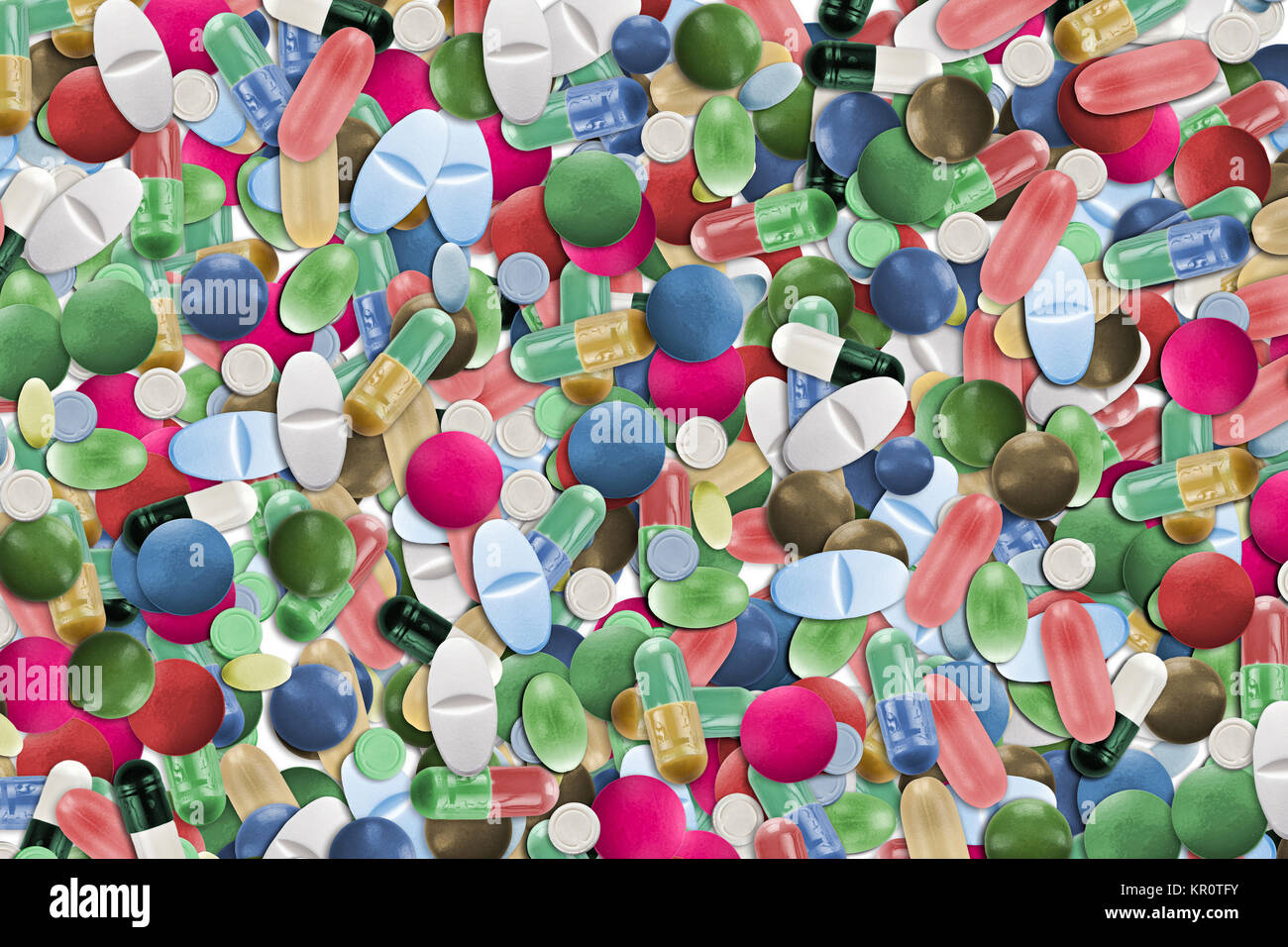 Drugs collage hi-res stock photography and images - Alamy