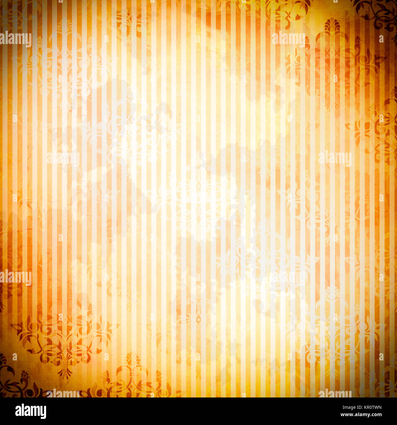 Old grunge paper background with old-fashioned patterns Stock Photo - Alamy