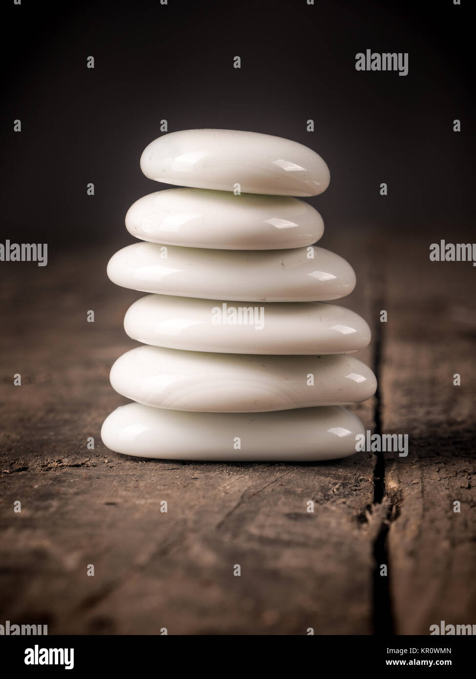 balance,white stacked stones Stock Photo - Alamy
