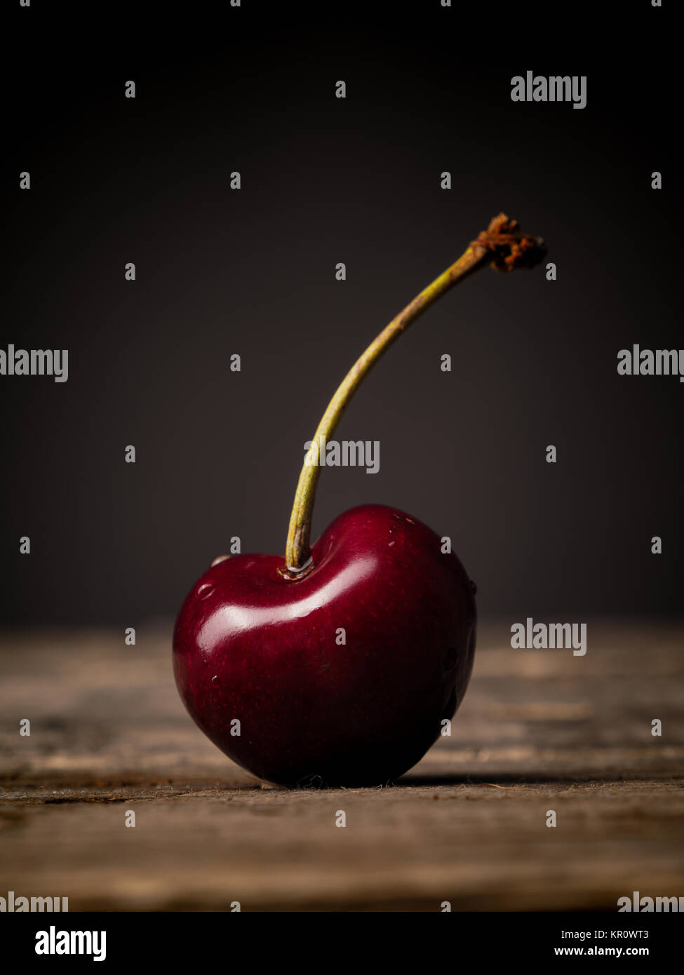 big red cherry Stock Photo - Alamy