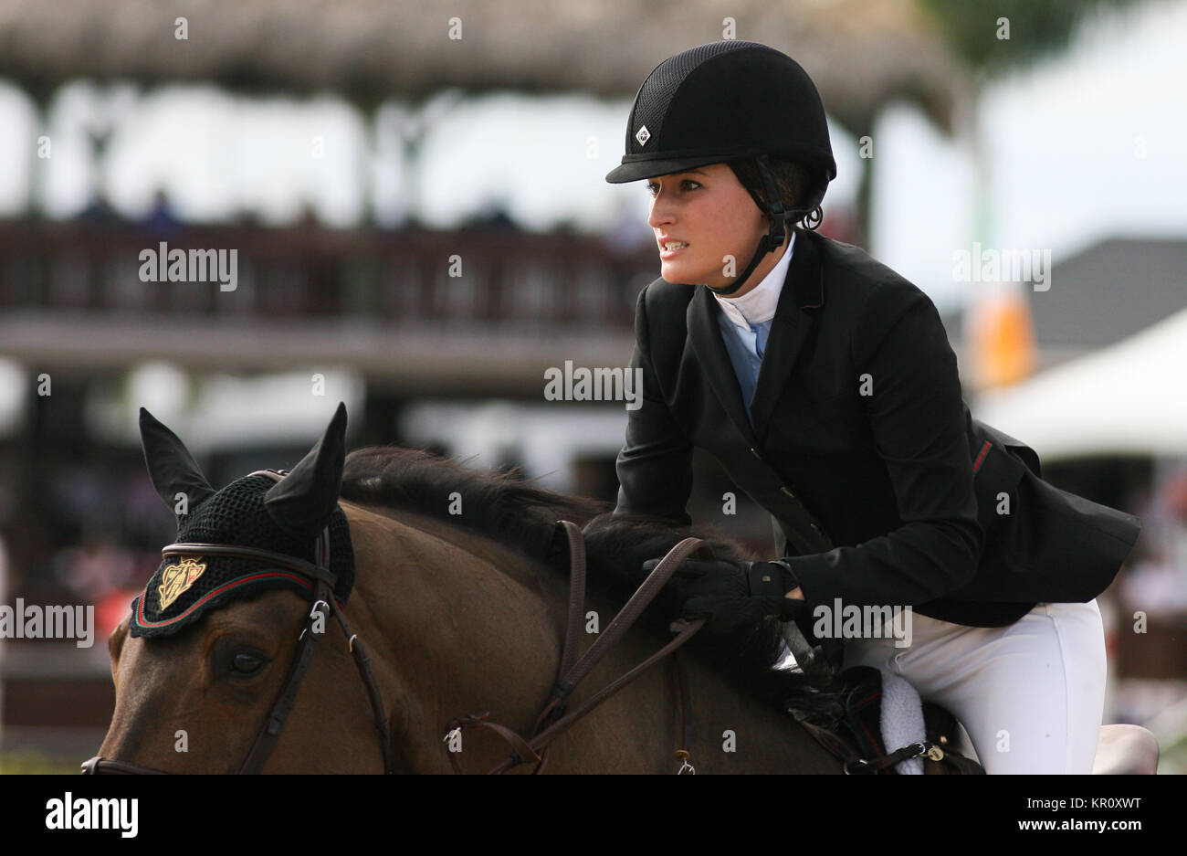 WELLINGTON, FL - JANUARY 26: Jessica Springsteen l participtaes in the ...