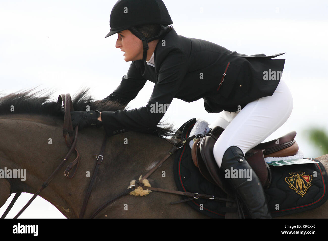 WELLINGTON, FL - JANUARY 26: Jessica Springsteen l participtaes in the ...