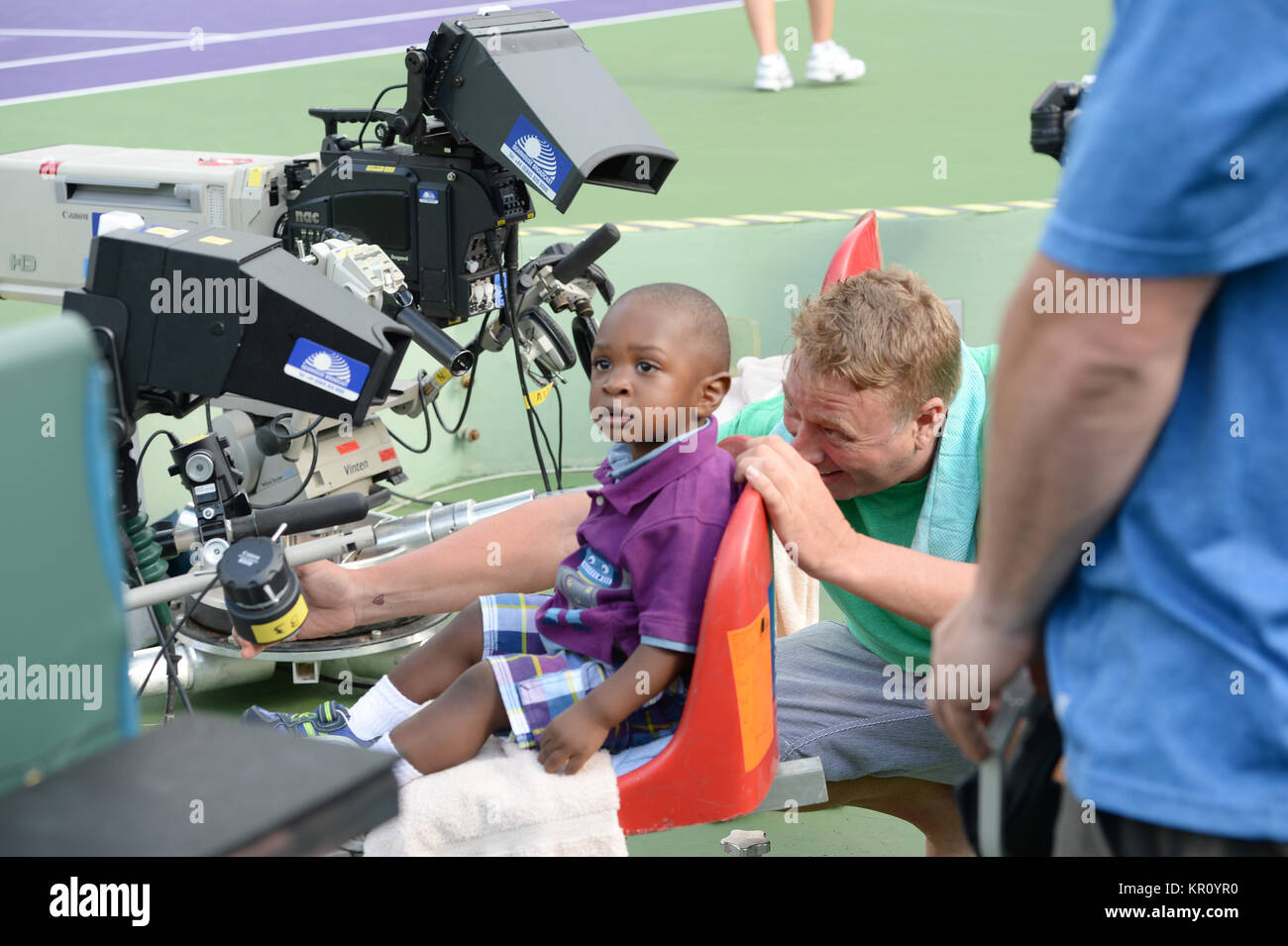 KEY BISCAYNE, FL - MARCH 20: Richard Williams, the father of Olympians ...
