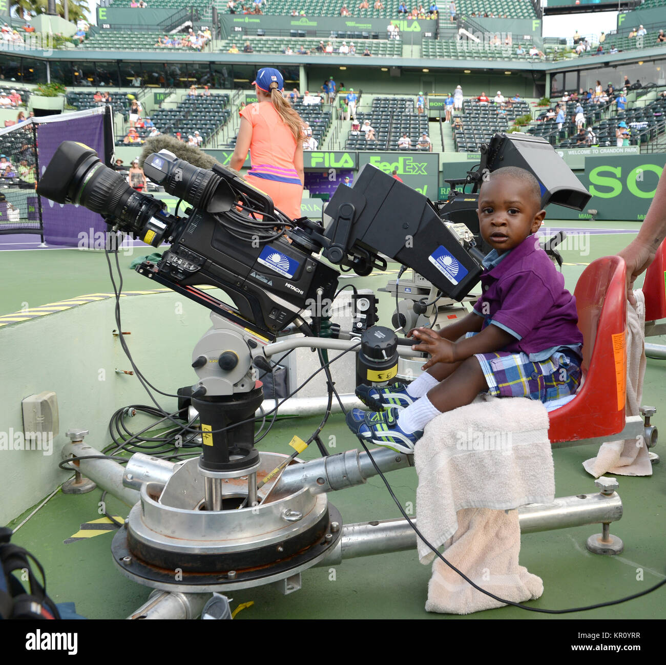 KEY BISCAYNE, FL - MARCH 20: Richard Williams, the father of Olympians ...