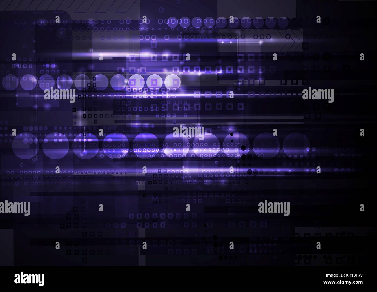 Dark shiny purple tech background Stock Photo - Alamy